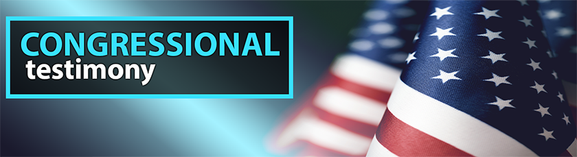 Congressional Testimony | Bureau of Safety and Environmental Enforcement