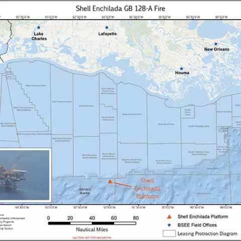 Coast Guard, BSEE responding to oil platform fire | Bureau of Safety ...